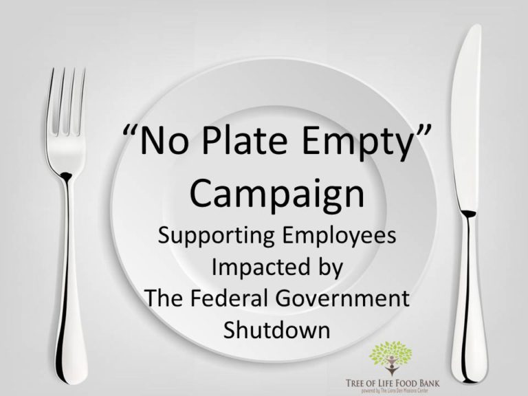 No Empty Plate Campaign - The Lion's Den Missions Base